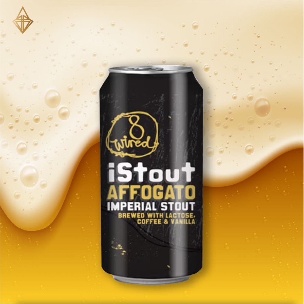 8號鐵絲 ”義式溺愛”司陶特 440ml【3入】